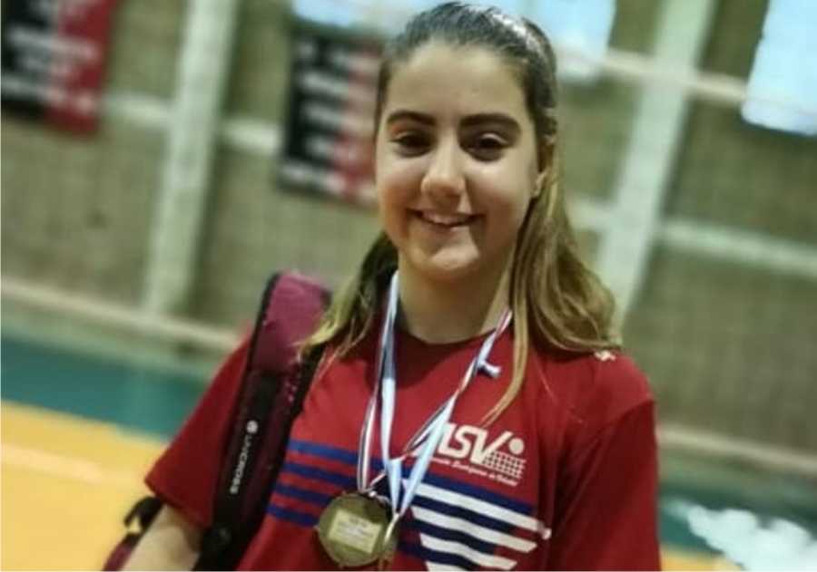 Jugadora de Argentino campeona del Interasociaciones de Vóley